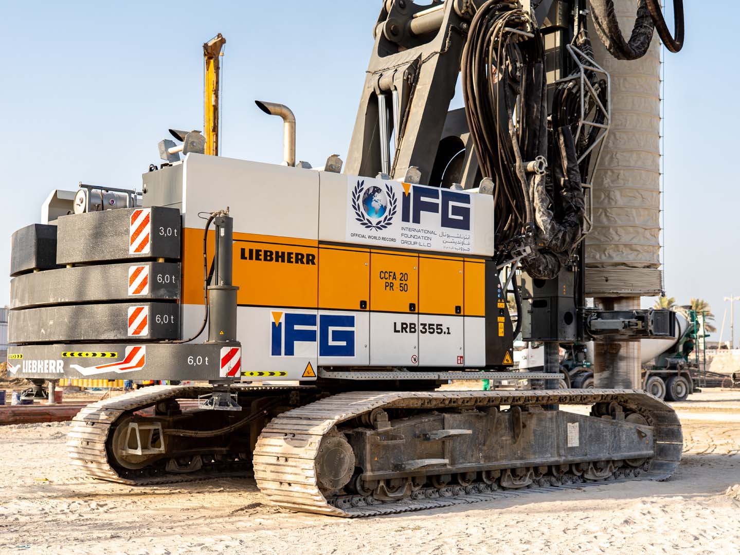 IFG's Record-Breaking CCFA Piling Rigs in Dubai